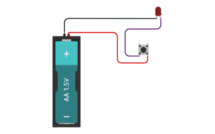 Circuit design Led - Tinkercad