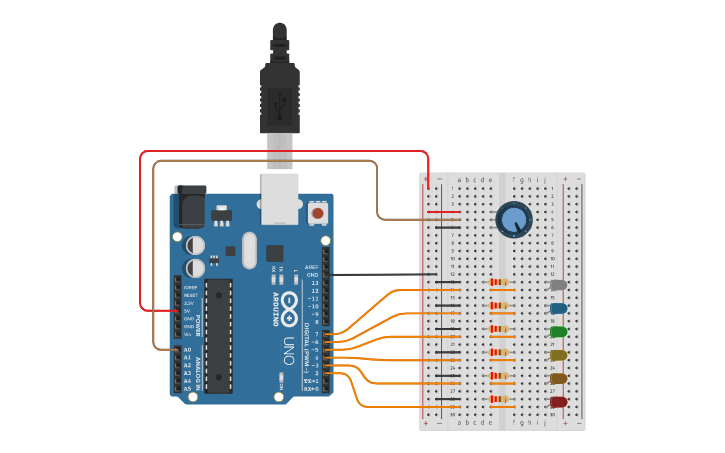 Circuit design if/else Statements | Tinkercad