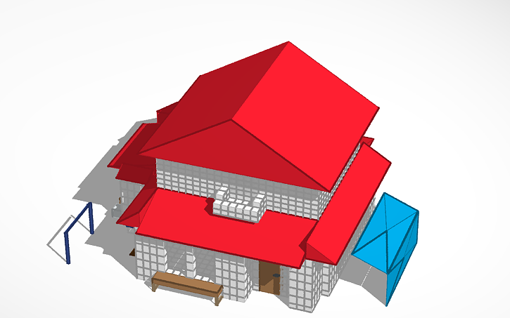 3D design Shin JJang House - Tinkercad