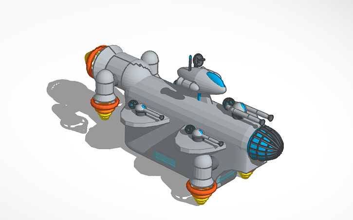 3D design TSR Delta - Tinkercad