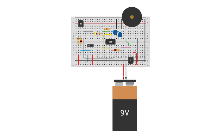 Circuit Design Water Detection Circuit Tinkercad