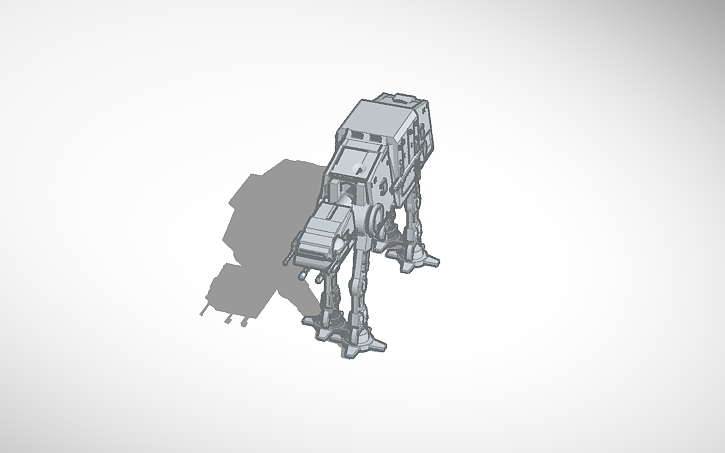 3D design star wars atat - Tinkercad
