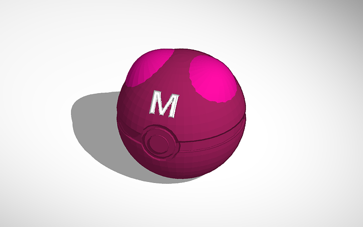 3D design Master Ball | Tinkercad