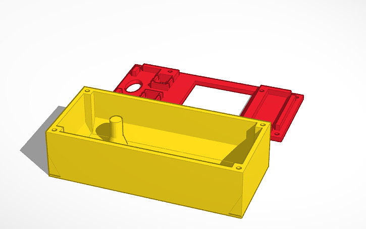 3D design TTGO Remote Light Switch Box | Tinkercad