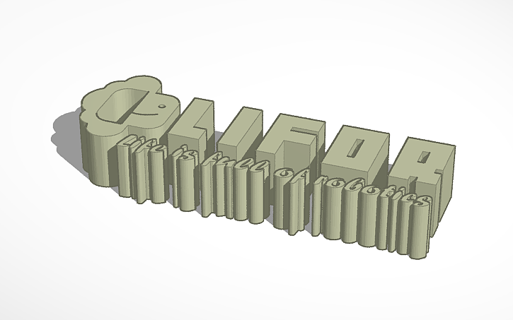 3D design LIFOR Logo | Tinkercad