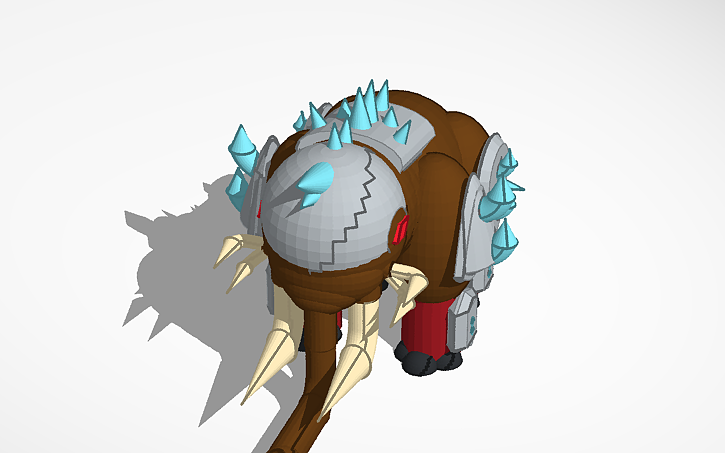 3D design Mammoth Fruit (Blox fruits) - Tinkercad