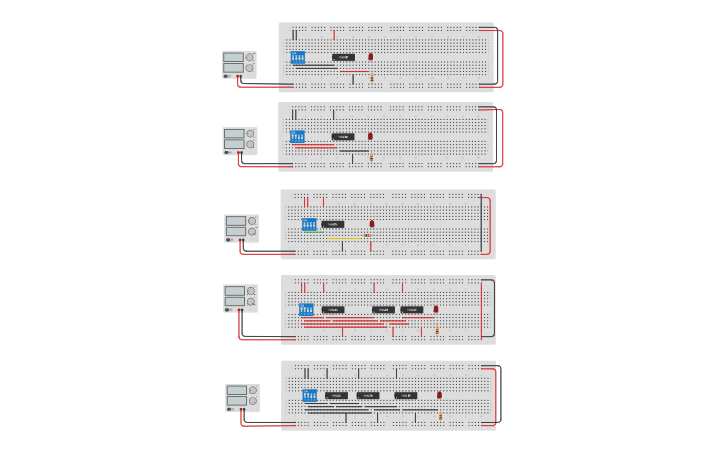 Circuit design Laboratorio02 2024 - Tinkercad