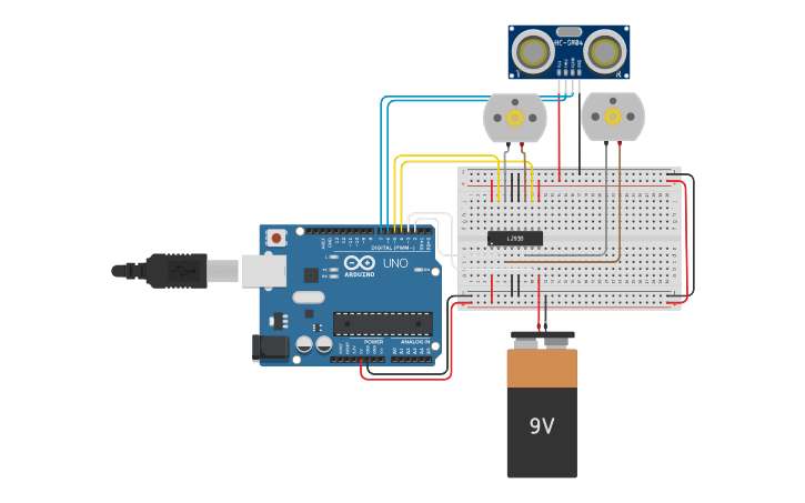 Circuit Design Circuit Simulation Trail 1 Tinkercad