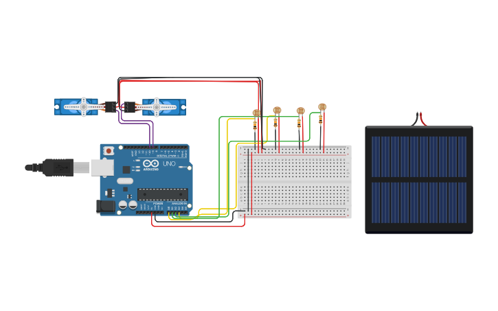 Circuit design Dual Axis Solar Tracker by EAZYTRONIC (solar cell not ... Circuit design Dual Axis Solar Tracker by EAZYTRONIC (solar cell not ...