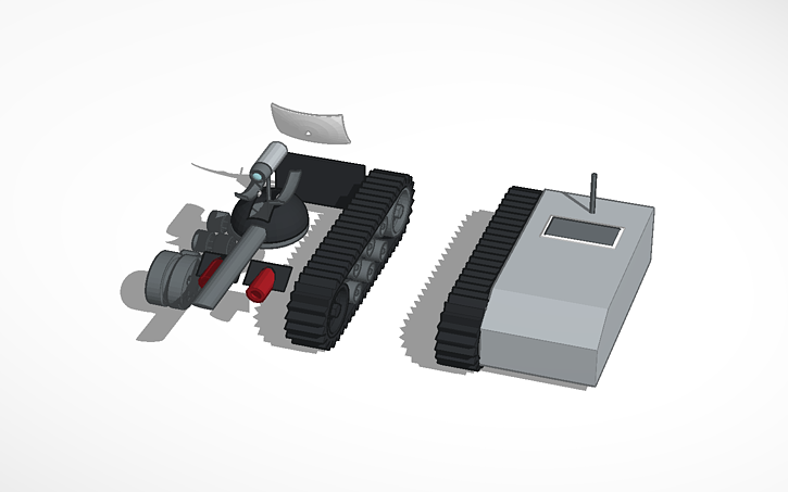 3D design Tank | Tinkercad