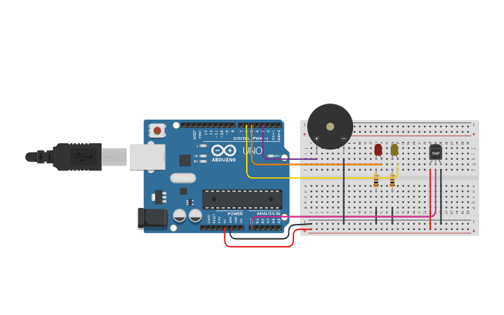 Circuit design Abdullah Kara - Tinkercad