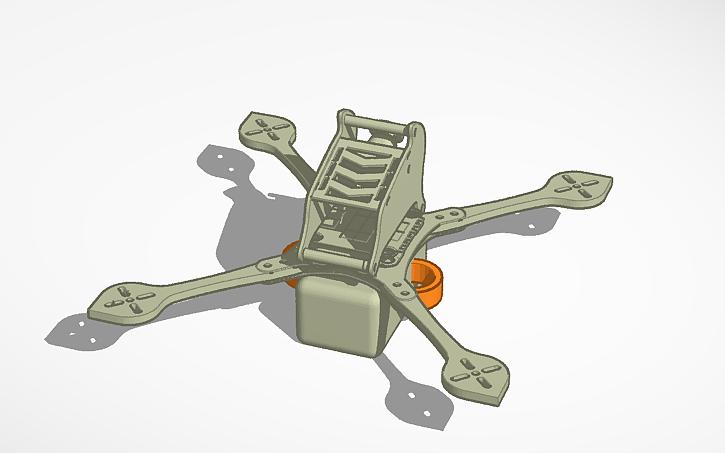 3D design drone1 - Tinkercad