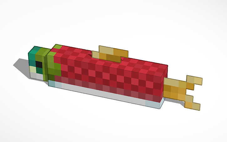 3D design fish - Tinkercad