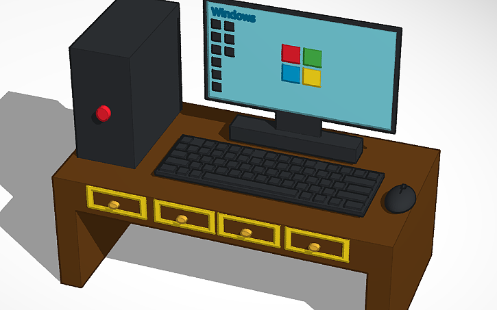 3D design Windows Computer - Tinkercad