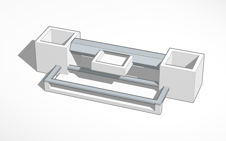 3D design pen holder - Tinkercad