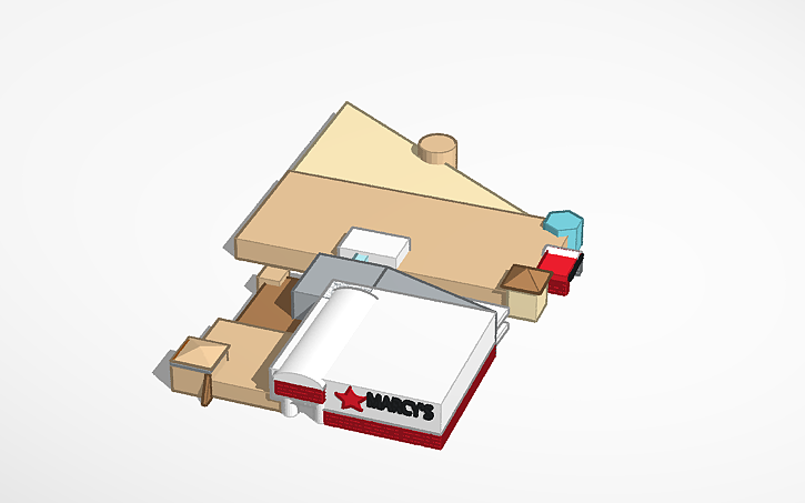3D design Regional mall - Tinkercad