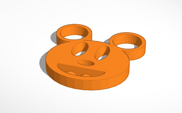 3D design mickey mouse - Tinkercad