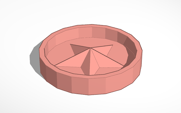 3D design cookie cutter - Tinkercad
