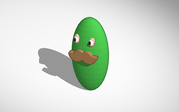 3D design pickle - Tinkercad