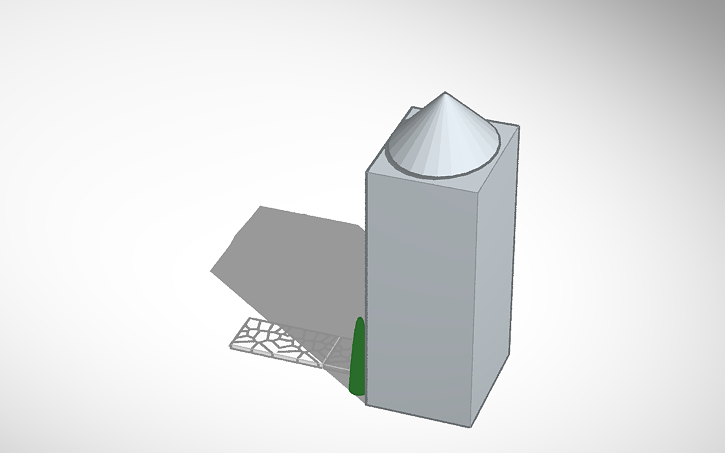 3D design the second tower | Tinkercad
