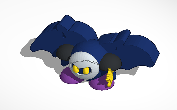 3D design Meta Knight - Tinkercad