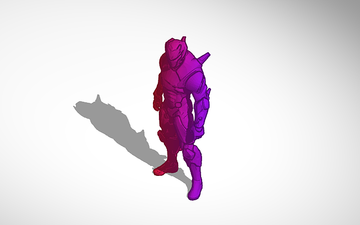 3D design Gradient Omega from Fortnite | Tinkercad