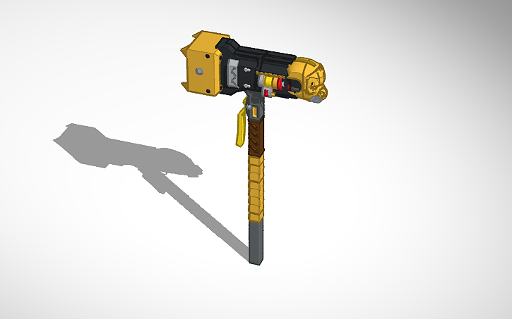 3D design Caustic heirloom(Apex Legends) - Tinkercad