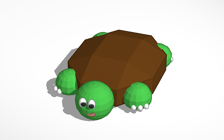 3D design Turtle - Tinkercad