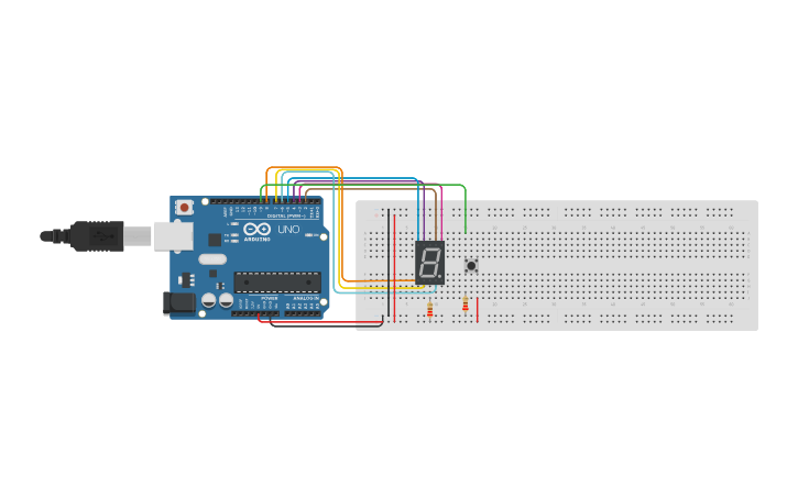 Circuit design Copy of 123 - Tinkercad