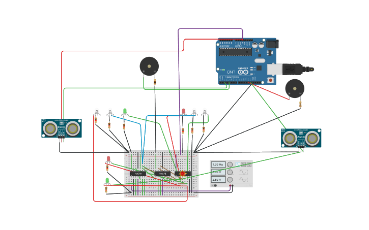 Circuit Design Embedded Systems Task 1 Tinkercad