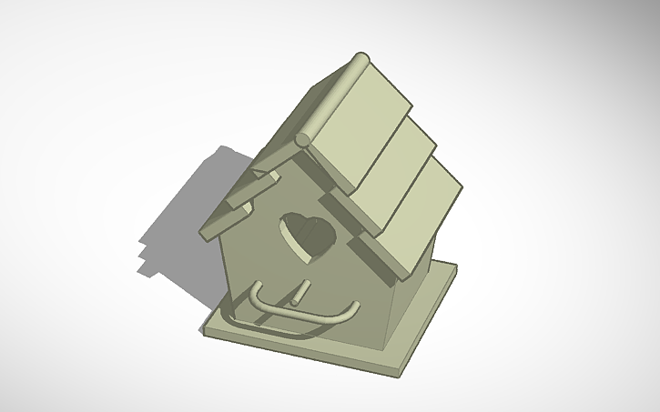 3D design Bird House - Tinkercad