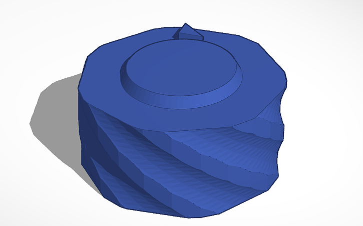 3D design ручка - Tinkercad