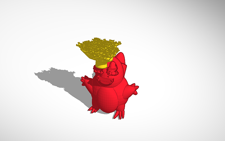 3D design Charmander | Tinkercad