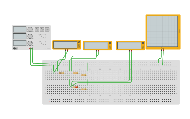 Circuit design Generador de funciones - Tinkercad