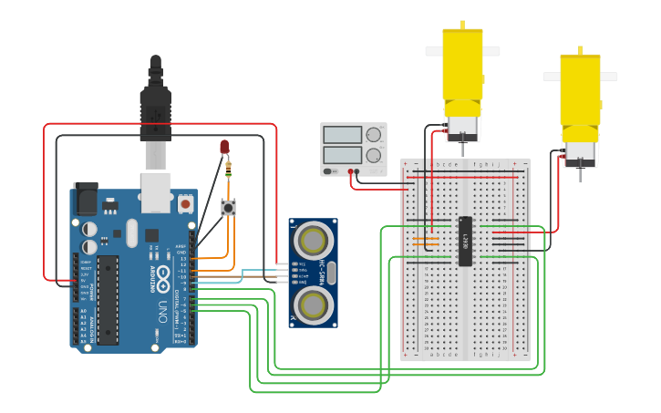 Circuit design Task2_lab assignment | Tinkercad