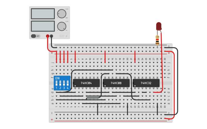 Circuit Design Function Using Sop Tinkercad