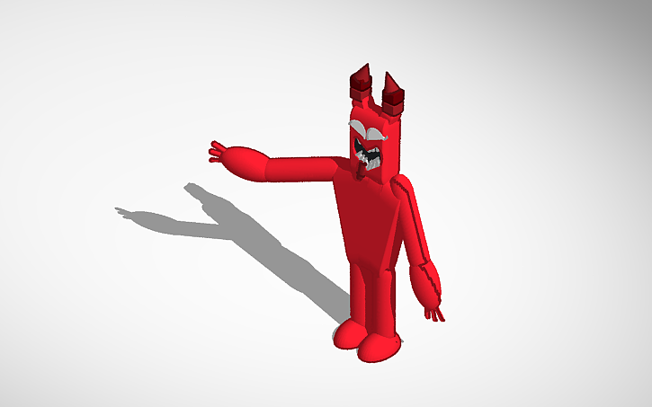 3D design Garten of Banban Evil Banban - Tinkercad