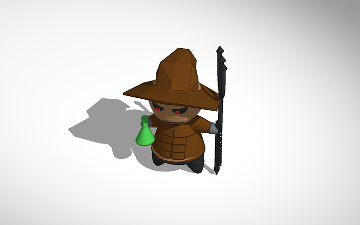 3D design The Scarecrow - Tinkercad