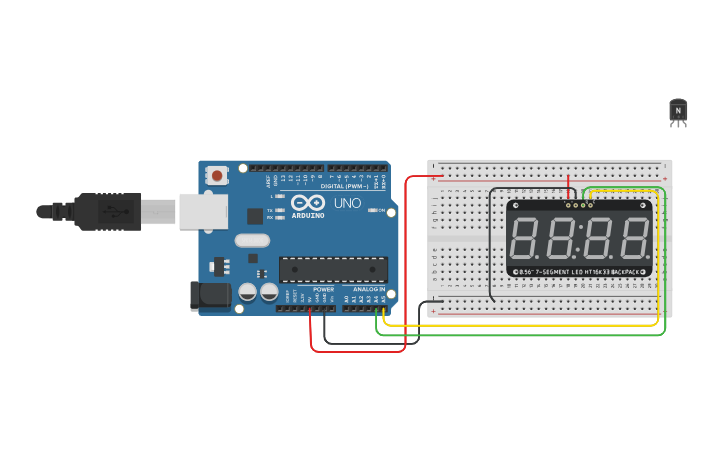 Circuit Design 4 Digit Display Counter Tinkercad
