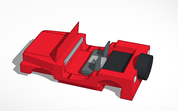 3D design Jeep - Tinkercad