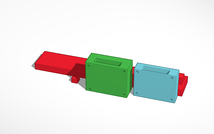 3D design Simple Door Lock - Tinkercad