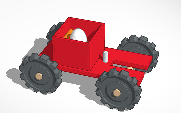 3D design Egg Racer Challenge | Tinkercad