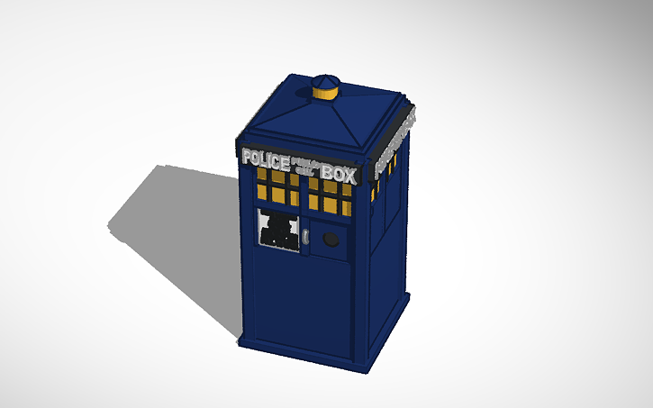 3D design TARDIS 2.0 | Tinkercad