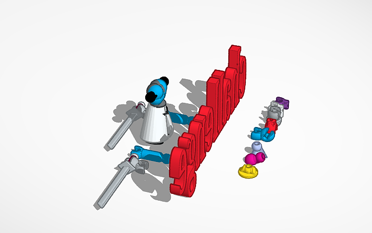 3D design master astro mechanical - Tinkercad
