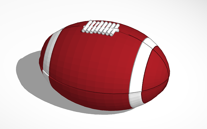 3D design Football - Tinkercad
