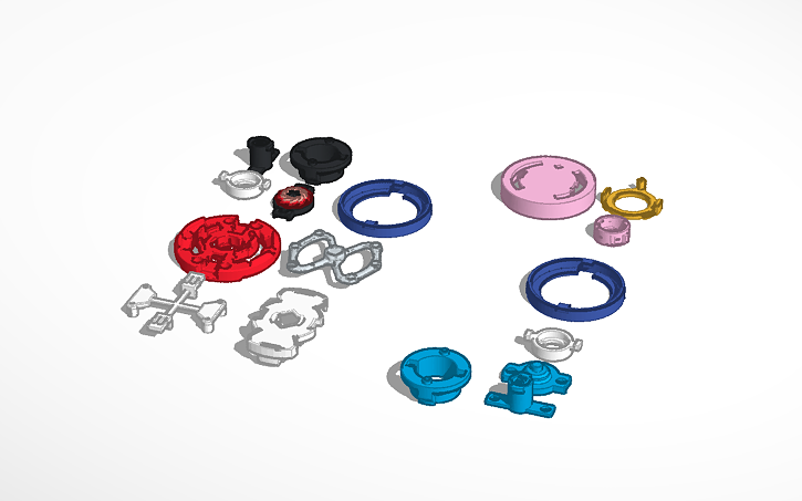 3D design turbo and Gt starter kit - Tinkercad