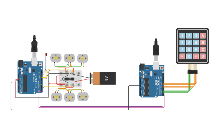 Circuit Design Speed Control Dc Motor Tinkercad