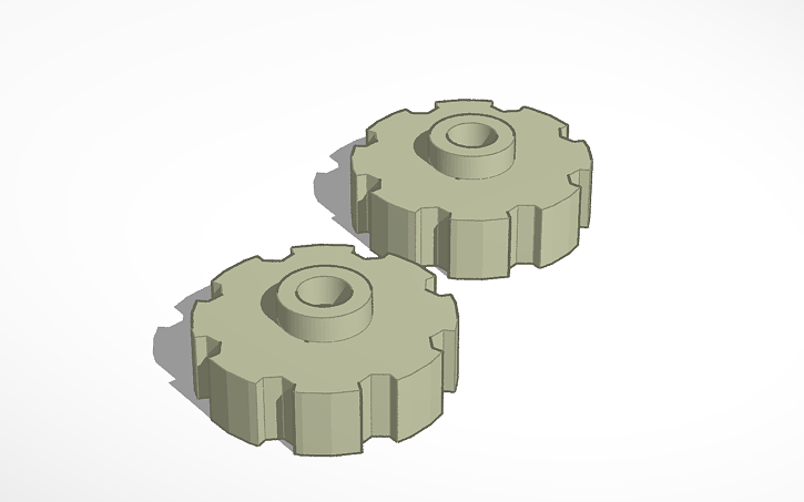 3D design Knobs - Tinkercad