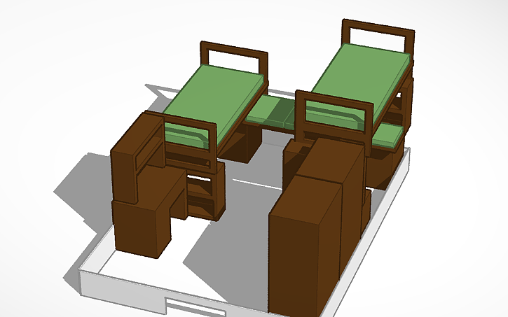 3d Design Dorm Room 5 Tinkercad