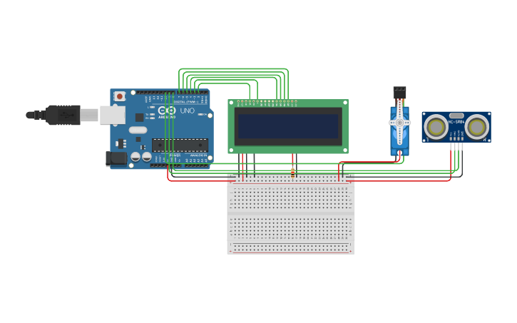 Circuit design SA1 Embedded Lab - Tinkercad